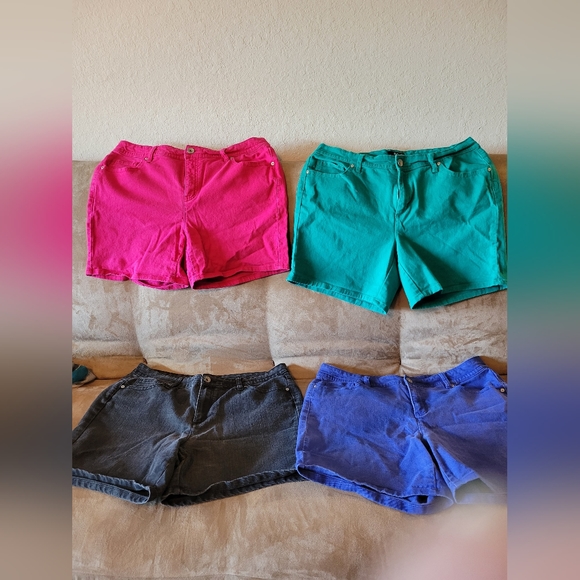 a.n.a | Shorts | 4 Pair Size 6 Denim Shorts Different Colors | Poshmark